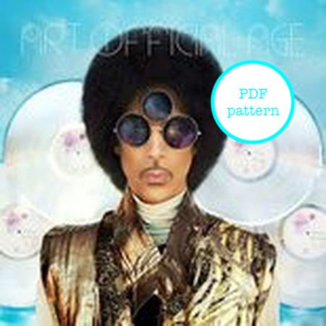 Prince Cross Stitch Pattern Art Official Age Album Cover Art PDF ...