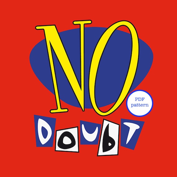 No Doubt Cross Stitch Pattern Album Cover Art PDF Download - Etsy