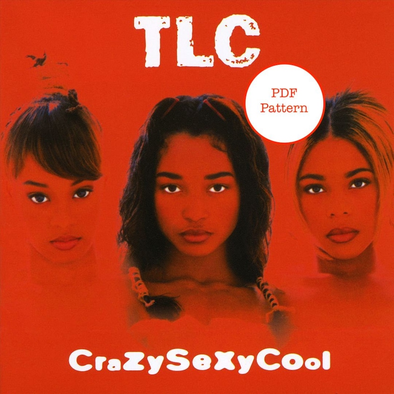 TLC Cross Stitch Pattern Crazysexycool Album Cover Art PDF | Etsy