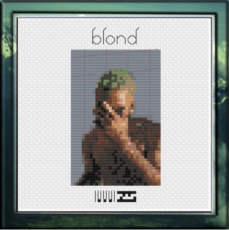 Frank Ocean Cross Stitch Pattern Blond Album Cover Art PDF - Etsy Canada