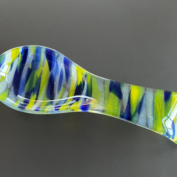 Glass Spoon Rest - Etsy