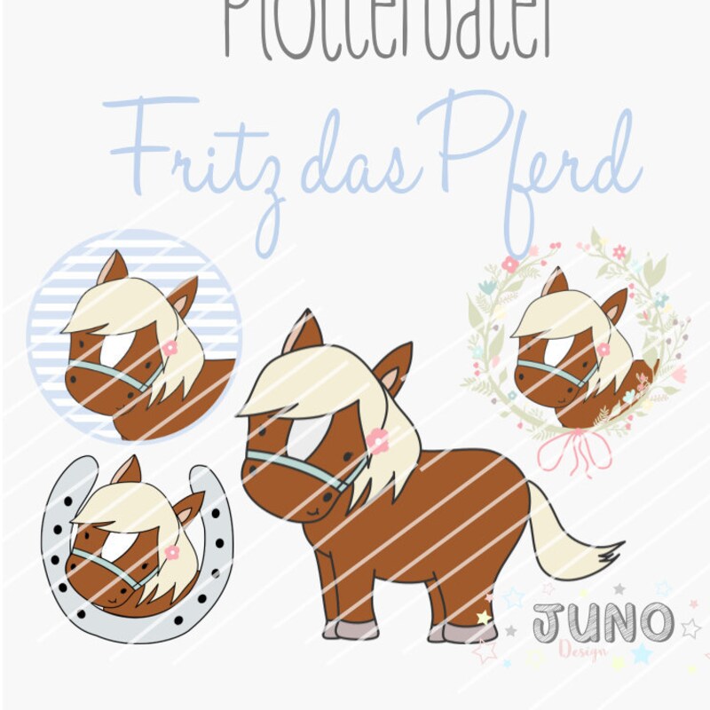 Plotterdatei pferd - Etsy.de