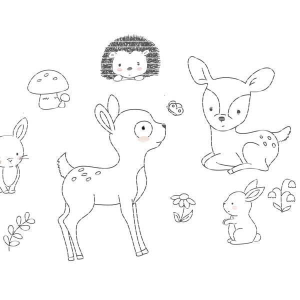 Plotterdatei waldtiere - Etsy.de