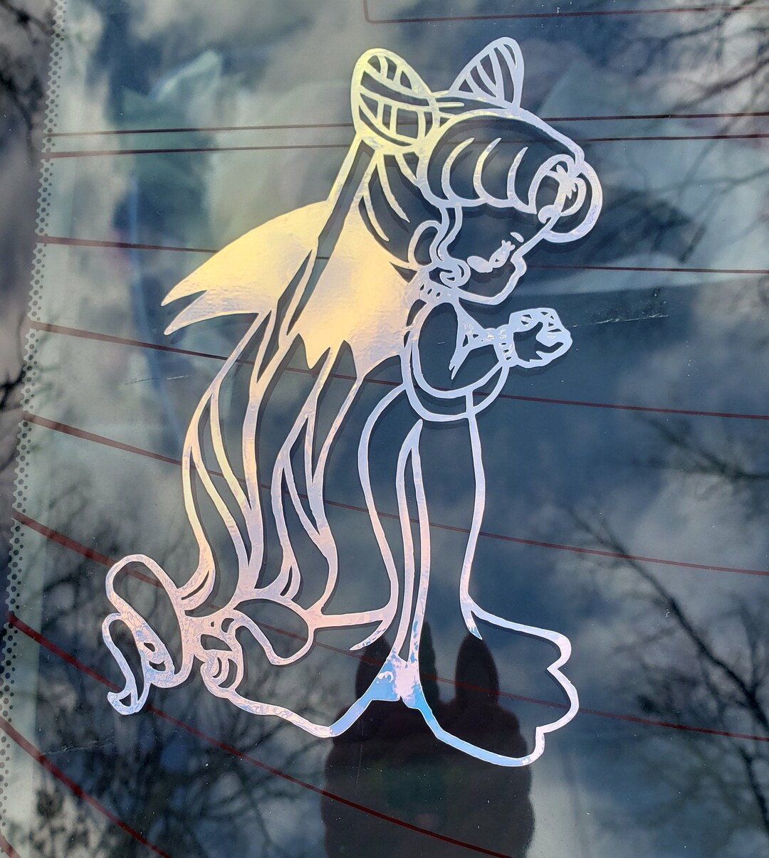 Wicked Lady Chibi Car Vinyl - Etsy