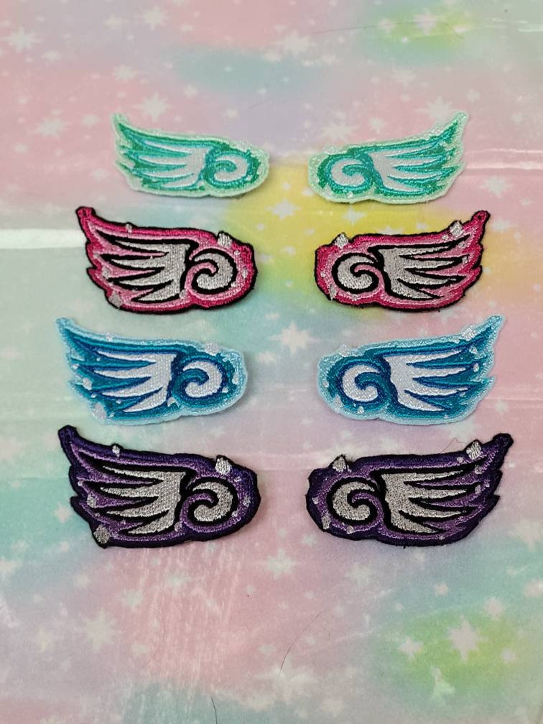 Angel Wing Hair Clips - Etsy