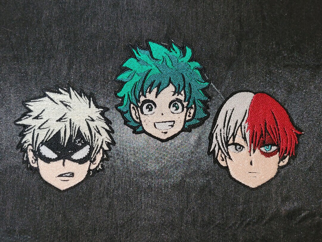 MHA Hero Patches - Etsy