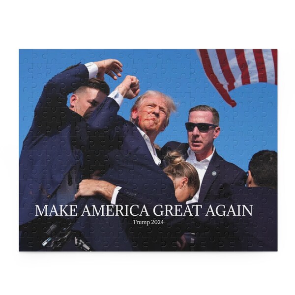 Trump Jigsaw Puzzle - Etsy