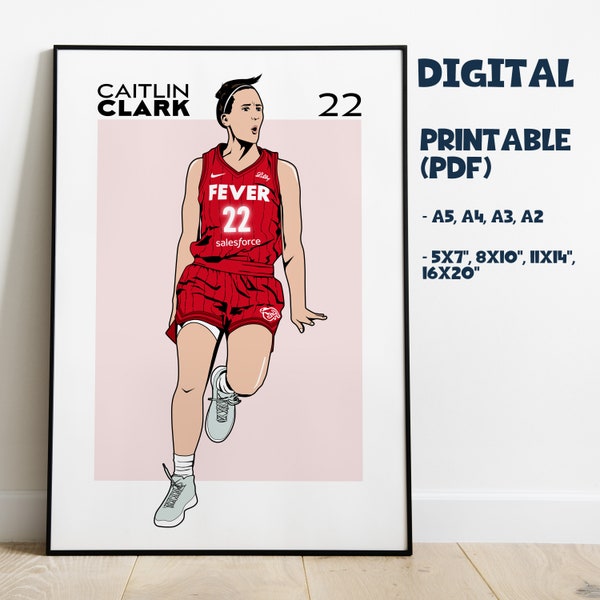 Caitlin Clark Poster - Etsy