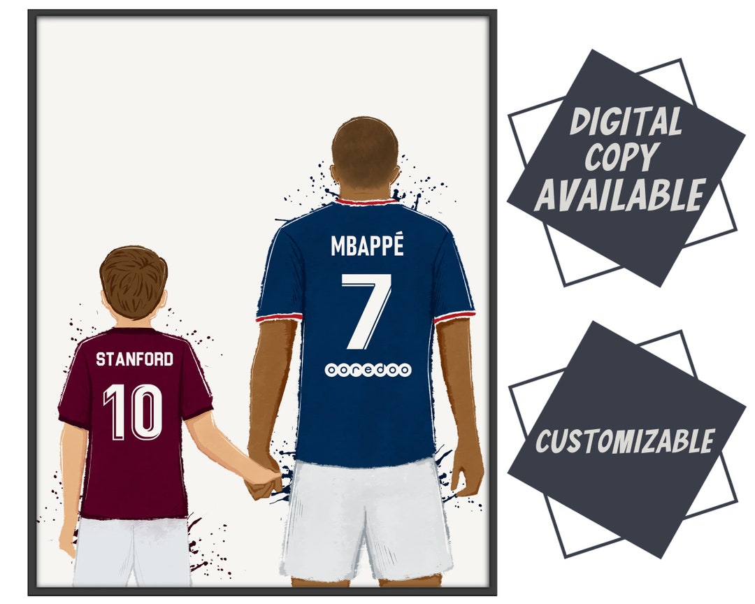Custom Football Poster, Personalized Soccer Art, Soccer Ball Print ...