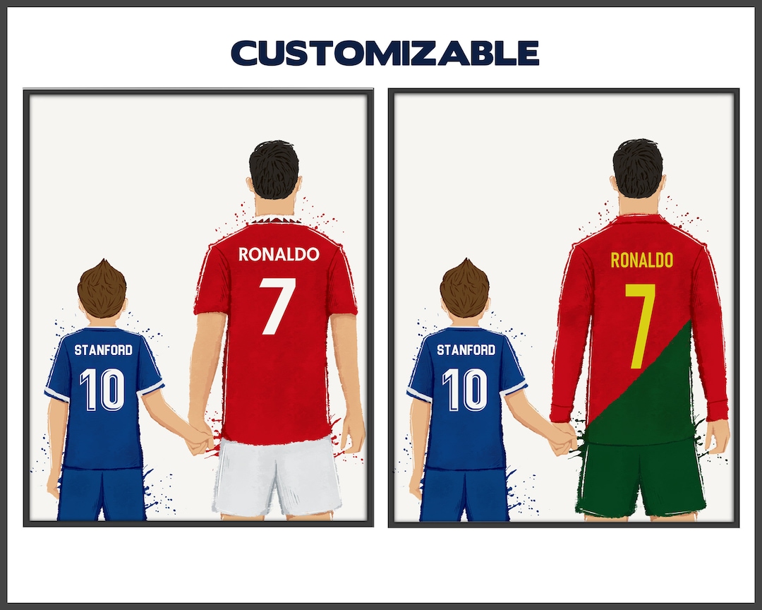 Custom Football Poster, Personalized Soccer Art, Soccer Ball Print ...