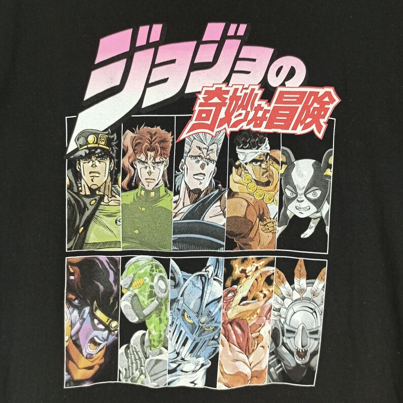 Anime Japanese Jojo Birazze Adventure Promo Tee - Etsy