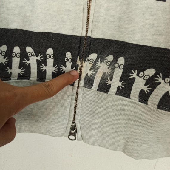 Rare Moomin Characters Cartoon Graphic Hoodie - Gem