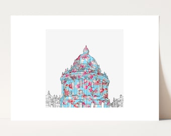 Radcliffe Camera Print Oxford Wall Art - Etsy UK