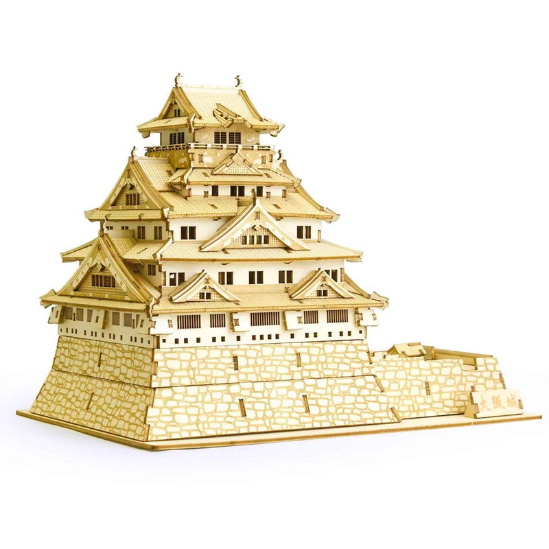 Japanese Wooden Castle - Etsy