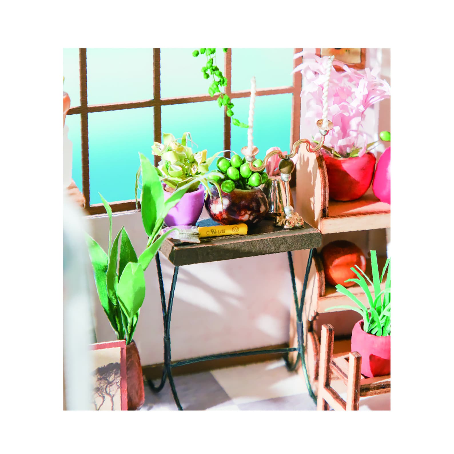 DIY 3D Wooden Miniature House Building Kit: Emily's Flower Shop - Etsy