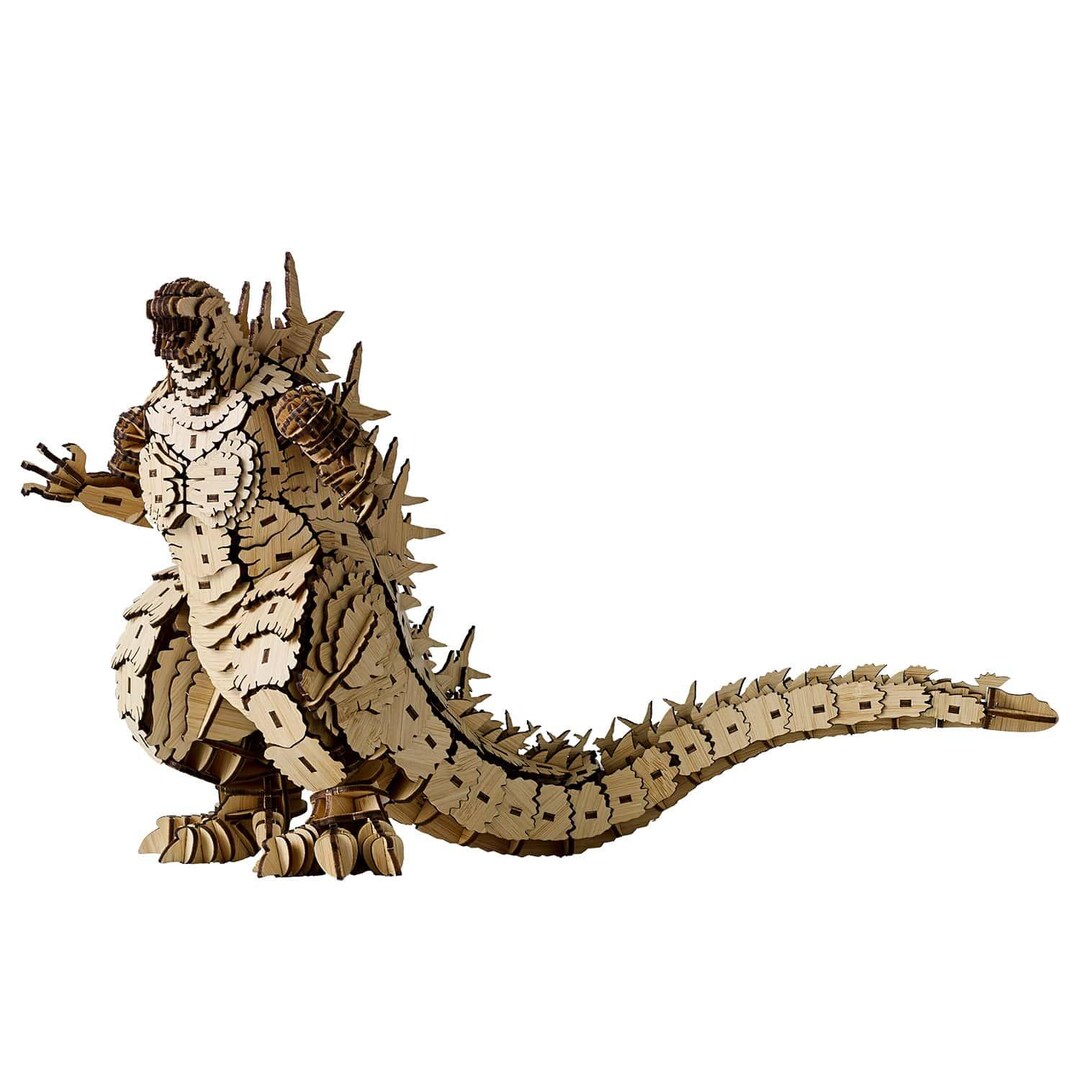 3D DIY Puzzle: Godzilla Wa-gu-mi Bamboo - 398pcs - Etsy