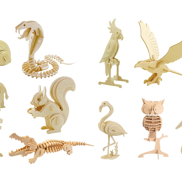 3d Wooden Puzzles - Etsy