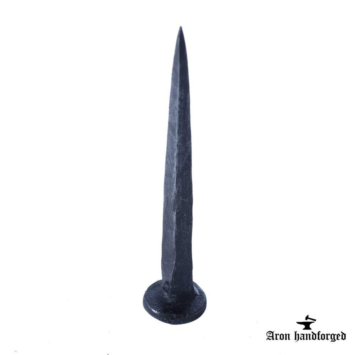 Hand Forged Blacksmith Nails, Wrought Iron Studs, Set of 10 - Etsy