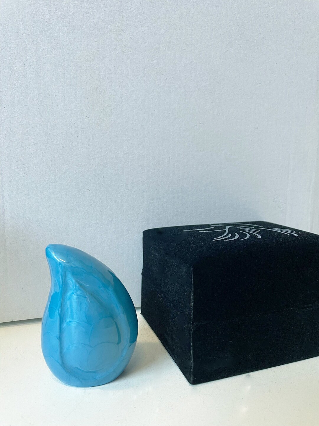 Urns Cremation Urn Small Light Blue Aluminium - Etsy