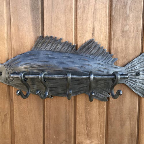 Hand Forged Coat Rack Heart Shape Hand Forged Hook Clothing - Etsy