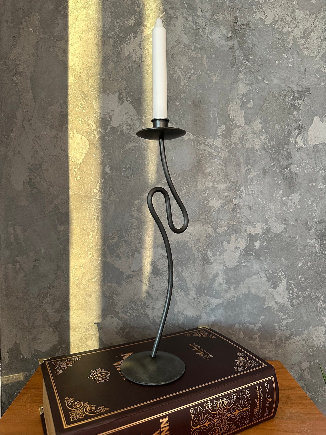 Stylish Candle Stand Hand Forged Candle Stand Holder Iron - Etsy