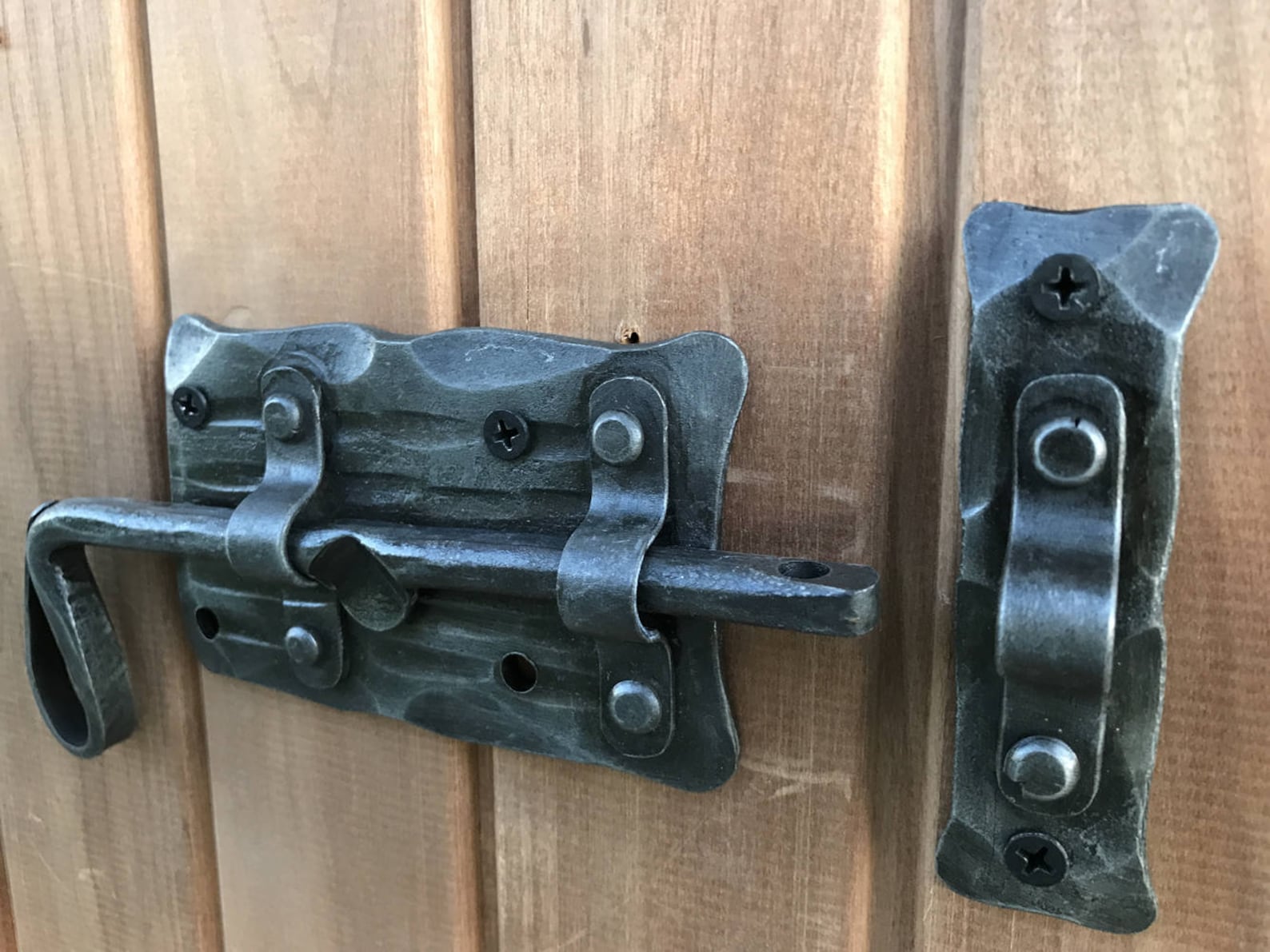 Hand Forged Door BOLT Lock Metal Latch Hook Lock Gate Latch | Etsy