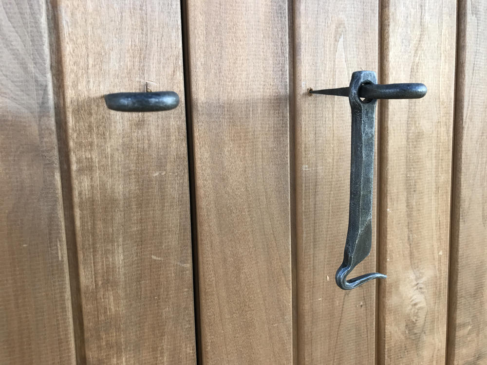 Metal Door Locker Iron Latch Hook Metal Door Lock Hook and - Etsy