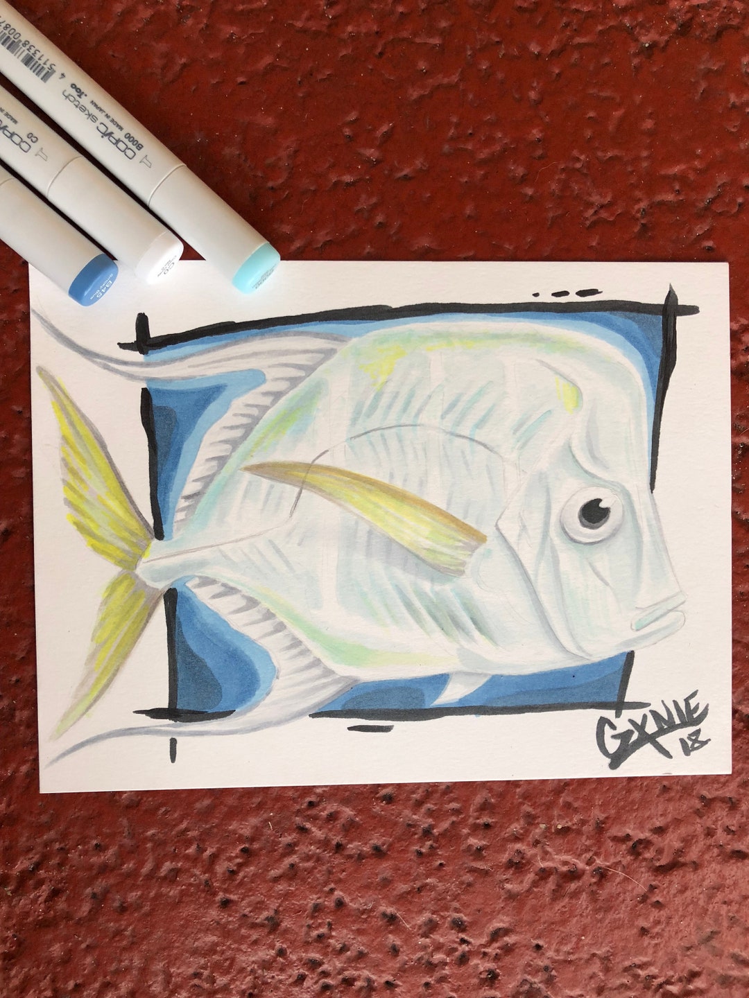Lookdown Fish "mooney" - Etsy
