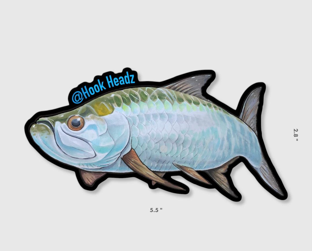 Tarpon Stickerz - Etsy