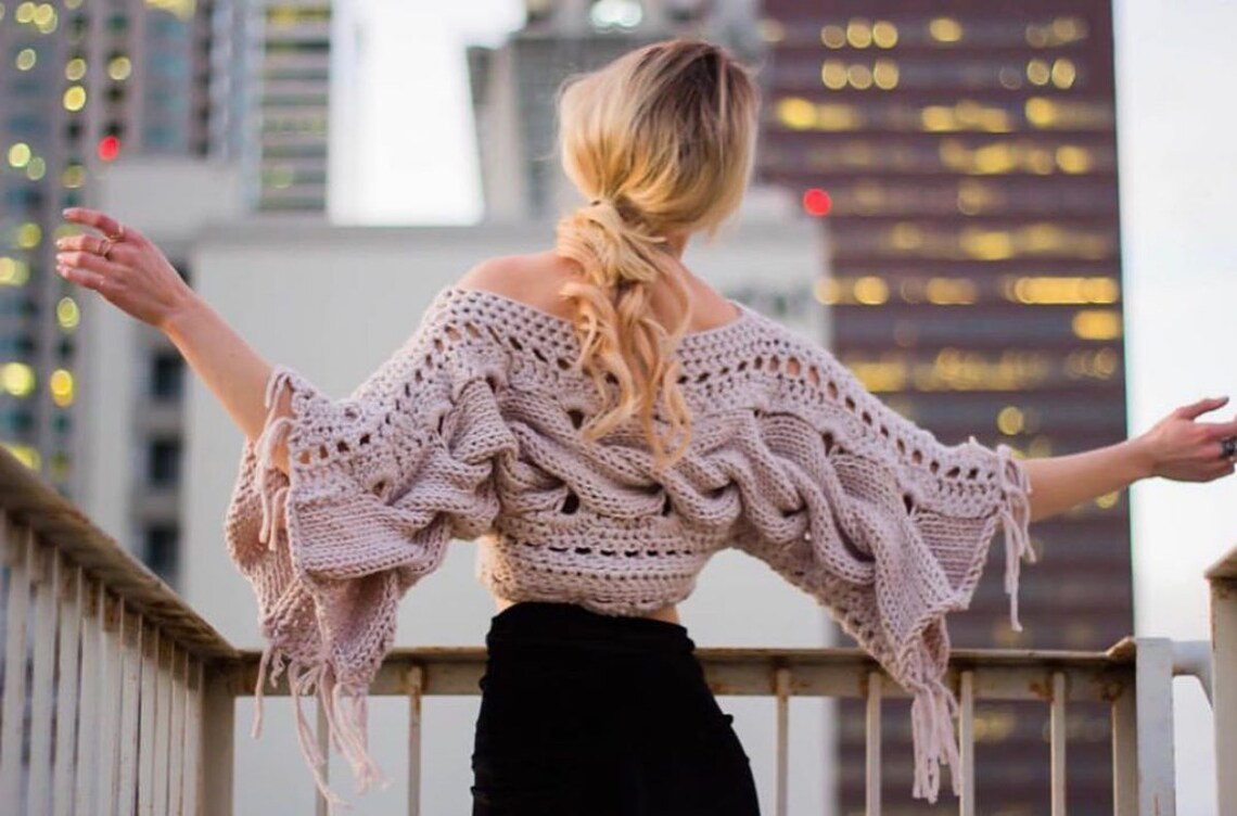 Wings Sweater Pattern - Etsy