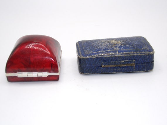 Antique Jewelry Ring Display Boxes - Gem