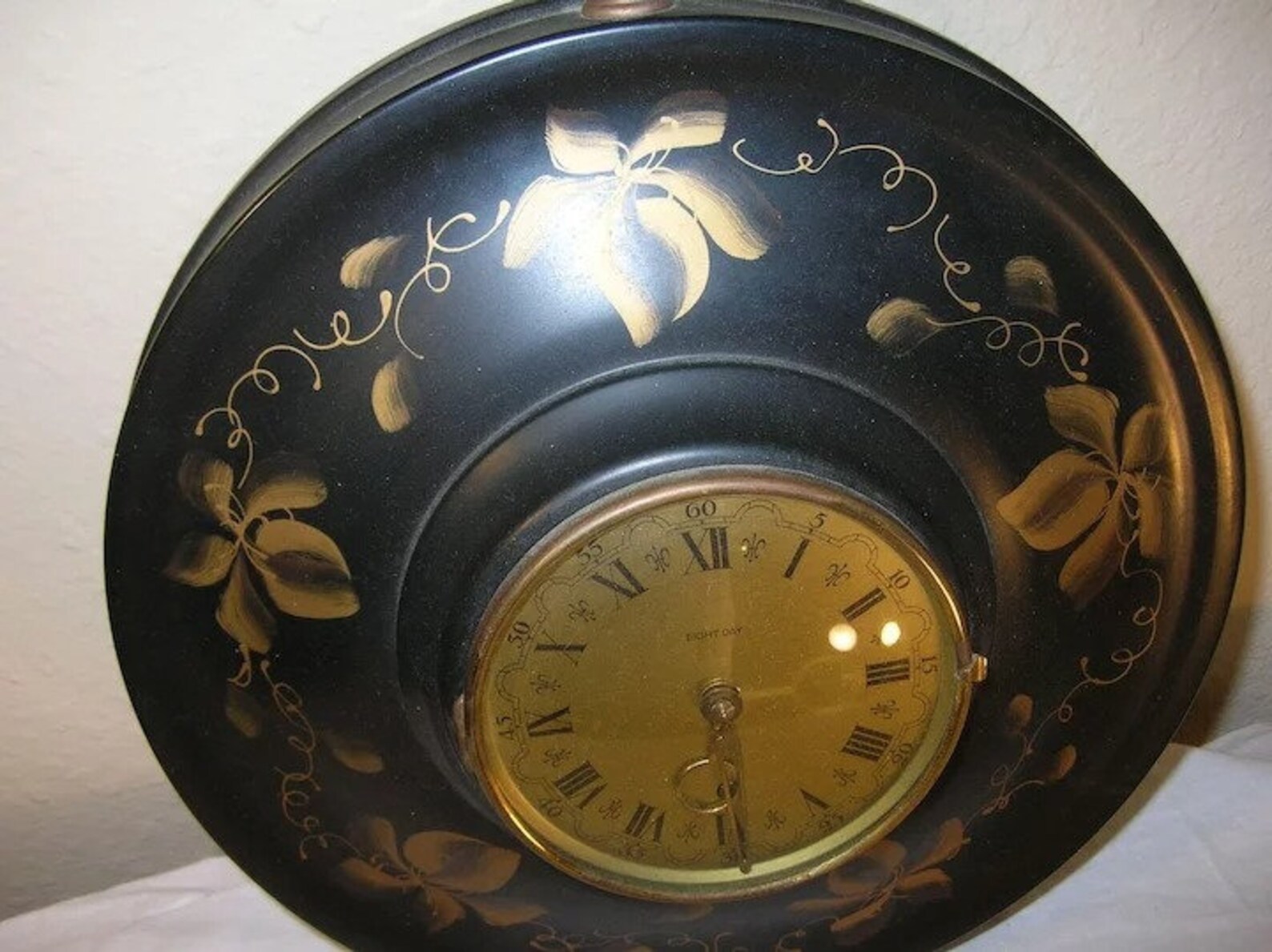 Early Toleware Clock 8 Day Germany | Etsy