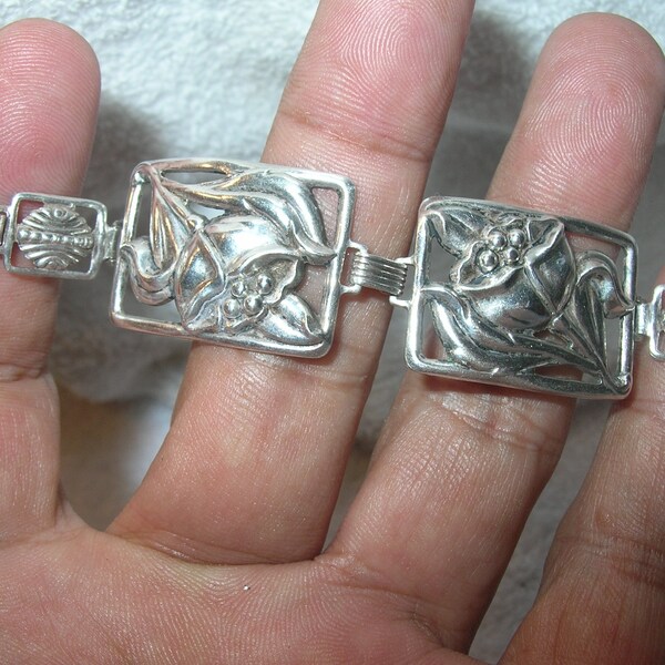 Repousse Bracelet - Etsy