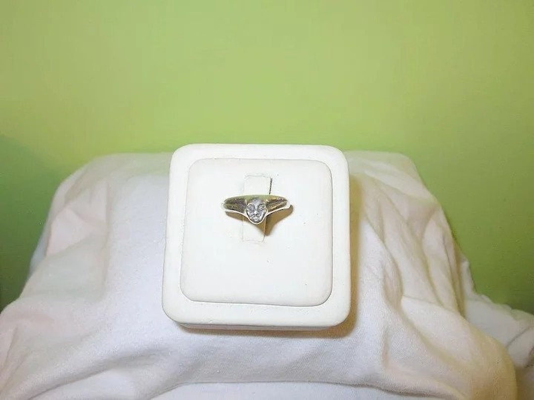 Vintage Sterling Ring Modernist Design - Etsy