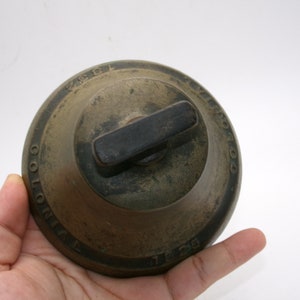 Vintage Colonial Bronze Bell 1832 to 1928 - 96 Year Anniversary - Cross ...