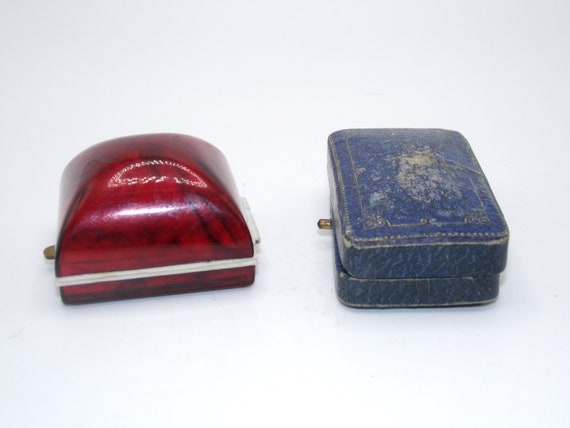Antique Jewelry Ring Display Boxes - Gem
