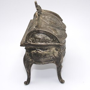 Antique Silver Plate French Rococo Style Jewelry Casket - Etsy