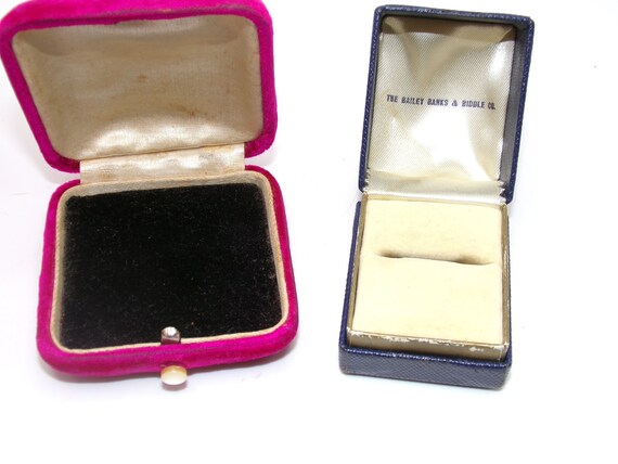 Antique Jewelry Display Boxes - Bailey Banks and Bidd… - Gem