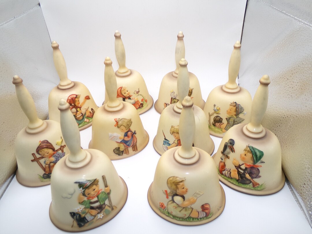 Vintage Hummel Bells (set of 10) - Etsy