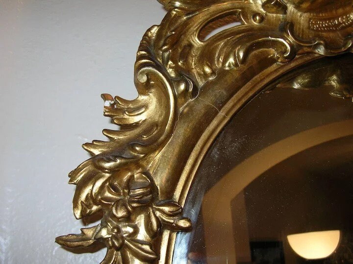 Rococo Gold Gilt Mirror 18th Century - Etsy