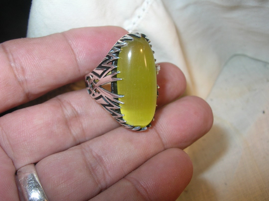Vintage Sterling Ring Modernist Design - Etsy