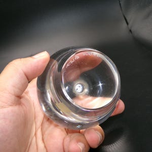 Vintage Lead Crystal Apple Paperweight by Kosta (#93850) - Etsy