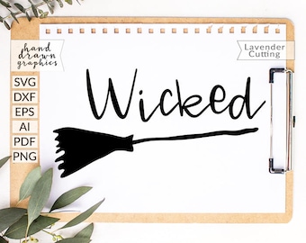 Wicked svg | Etsy