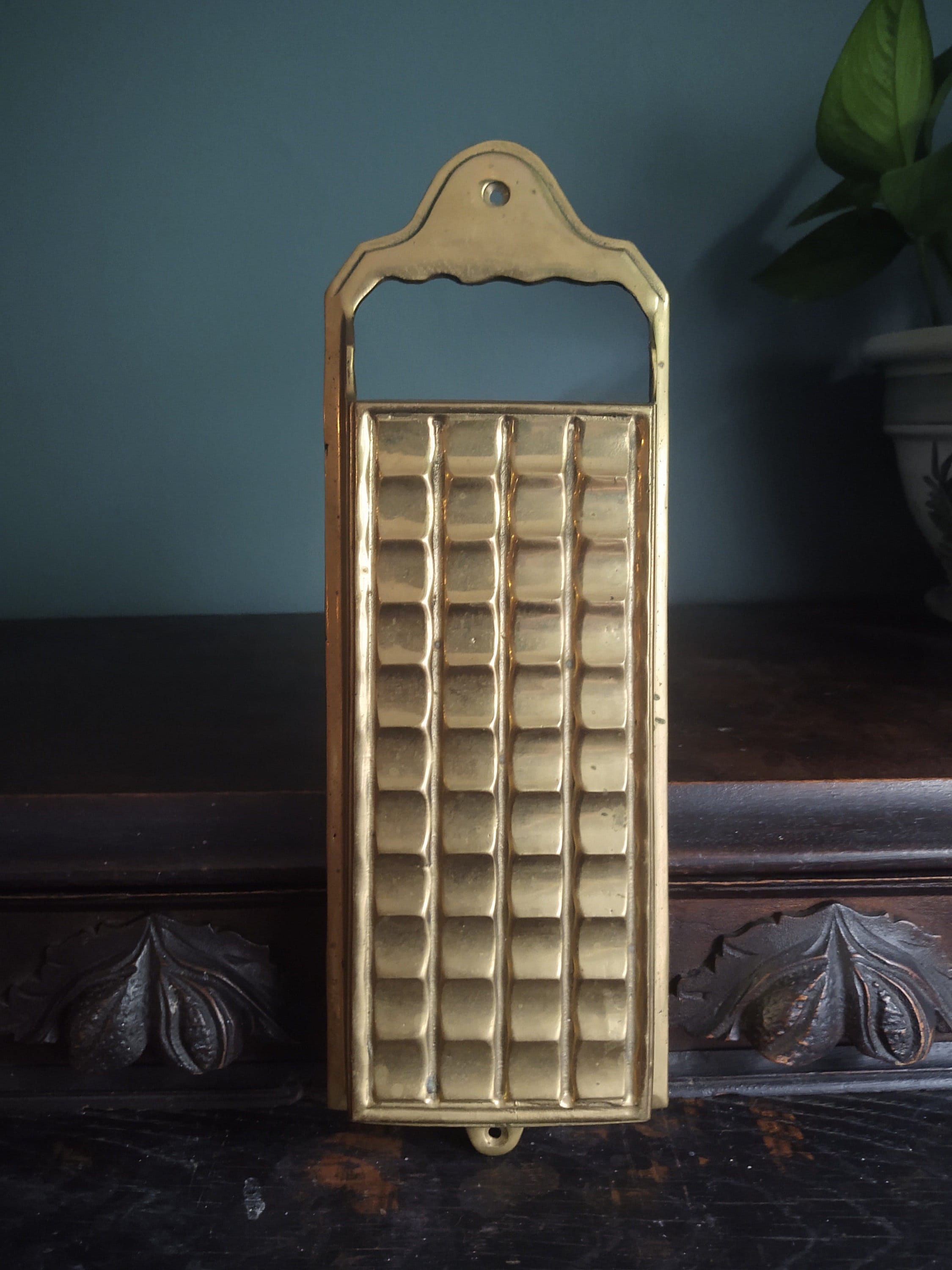 Brass Wall Mount Matchstick Box - Etsy