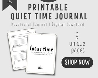 Digital Quiet Time Journal |bible Study|daily Journaling|digital ...