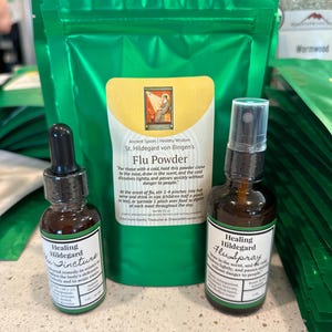 Flu Powder | St. Hildegard Von Bingen - Etsy