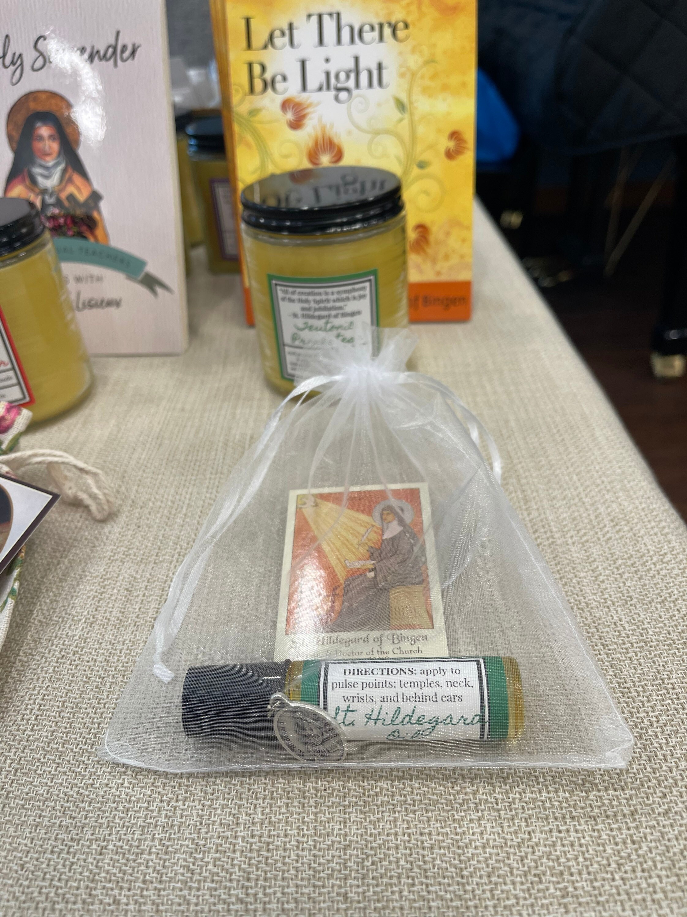 St. Hildegard of Bingen Oil | Catholic Christian Gift | Holy Oils ...
