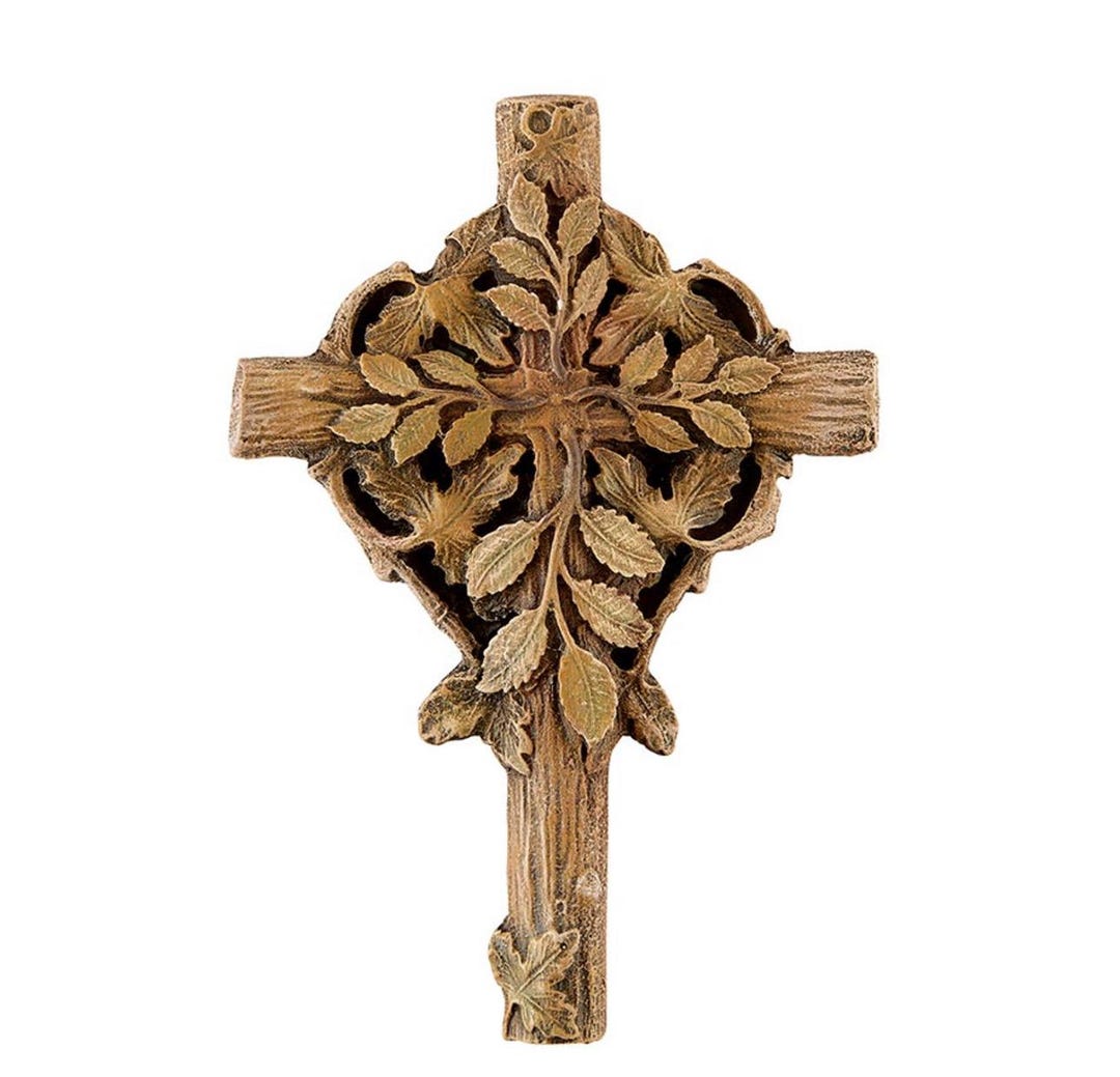 Tree of Life Cross | St. Hildegard - Etsy