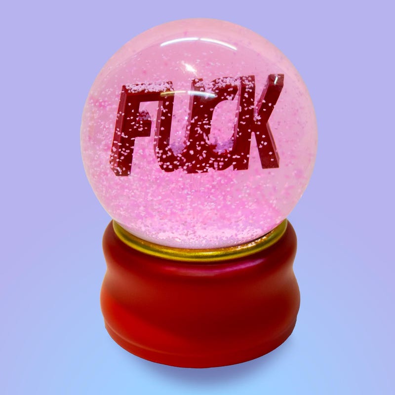 Red One Snow Globe - Etsy