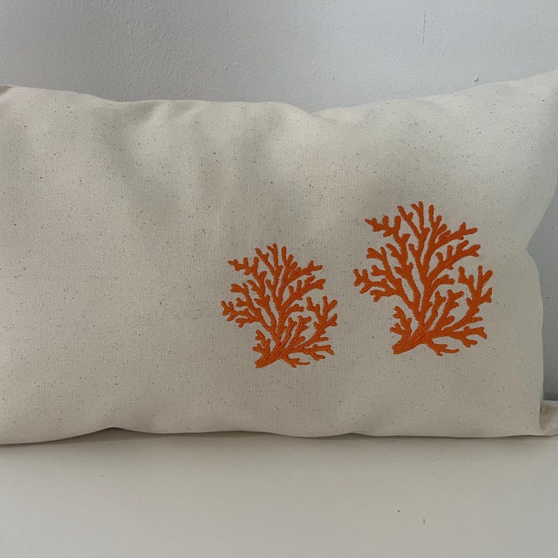 Coral Pillow Covers - Etsy